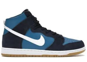 Nike Dunk High Sneakers - Obsidian/white/industrial Blue