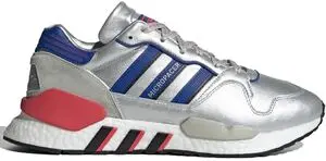 Adidas Zx 930 Eqt Micropacer Sneakers - Silver Metallic/powder Blue/shock Red