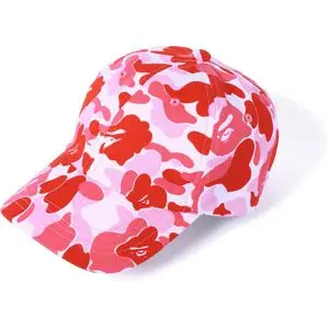 A BATHING APE Abc Camo Bapesta Panel Cap