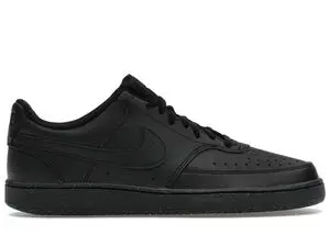Nike Court Vision Low Next Nature Sneakers - Black
