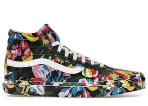 VANS Sk8-hi High-top Sneakers - Floral Green/true White