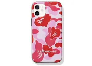 BAPE Abc Camo Iphone 12 Mini Case - Pink
