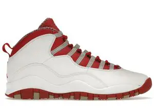 JORDAN Retro Sneakers - White/varsity Red/light Steel Grey