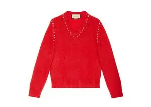Gucci Mohair Studded Sweater