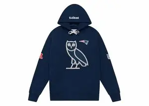 OVO OVO X NFL New England Patriots OG Hoodie - Blue