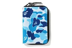 A BATHING APE Abc Camo Passport Case