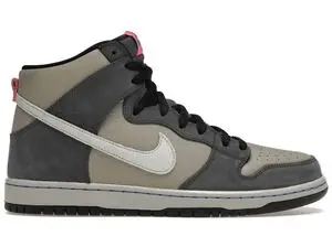 Nike Dunk High Pro Sneakers - Medium Grey/light Grey/pink
