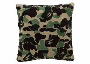 A BATHING APE Abc Camo Cushion - Green