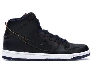 Nike Dunk High Nba Cavs Sneakers - Black/college Navy Blue