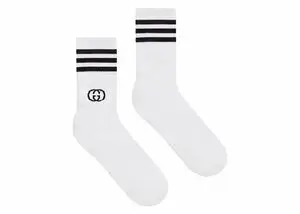 Gucci X Adidas Ankle Socks - White/black
