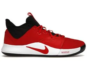 Nike Pg 3 Sneakers - University Red/white