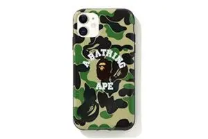 BAPE Abc Camo College Iphone 11 Case - Green