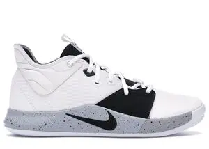 Nike Pg 3 Moon Sneakers - White/black/wolf Grey