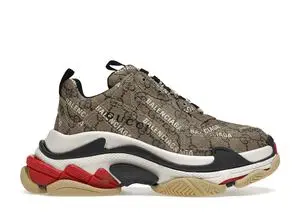 Gucci X Balenciaga The Hacker Project Triple S Sneakers - Beige/ebony