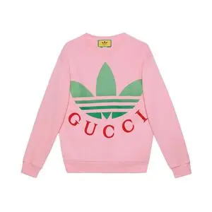 Gucci X Adidas Cotton Jersey Sweatshirt