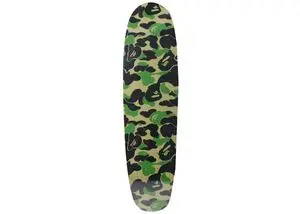 A BATHING APE Abc Camo Cruiser Deck - Green