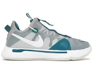 Nike Pg 4 Pcg Teal Basketball Shoe - Sail/mineral Teal/white