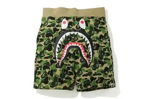 A BATHING APE Abc Camo Shark Sweatshorts