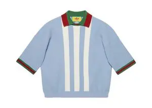 Gucci X Adidas Viscose Polo Shirt