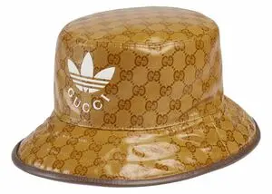 Gucci X Adidas Bucket Hat - Brown