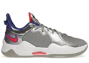 Nike Pg Clippers Sneakers - Metallic Silver/hyper Royal/laser Crimson