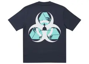 PALACE Bio Hazard T-shirt - Navy Blue