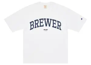 PALACE Champion Shop Brewer T-shirt London White