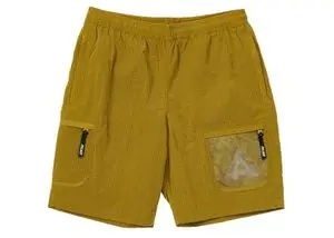 PALACE Grid Shorts - Yellow