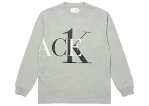 PALACE Ck1 Longsleeve - Grey Heather