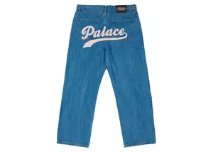PALACE Chain Script Jean - Stone Wash