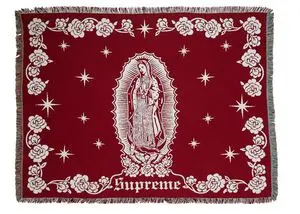 Supreme Virgin Mary Blanket - Red