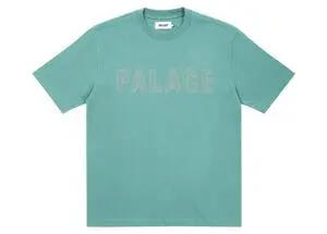 PALACE Contrast Stitch T-shirt Ice Blue