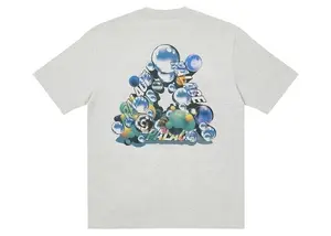 PALACE Bubbling T-shirt - Grey Marl