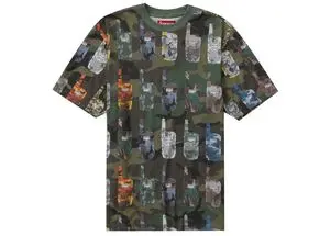 Supreme Walkie Talkie Short Sleeve Top - Woodland Camo