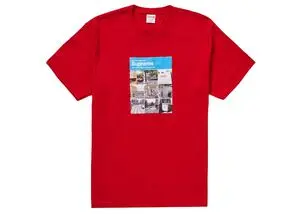 Supreme Verify Tee Shirt - Red