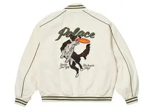 PALACE Catch It Bomber Jacket - Cement