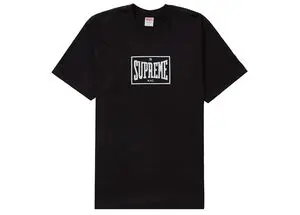 Supreme Warm Up Tee Shirt - Black