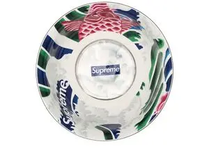 Supreme Waves Ceramic Bowl - Multicolor