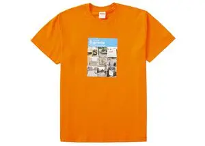 Supreme Verify Tee Shirt - Orange