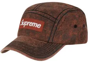 Supreme Washed Cordura Camp Cap - Rust