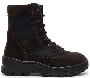 Men's Brown Combat Boots