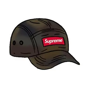 Supreme Washed Satin Camo Camp Cap - Woodland Camo