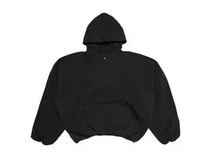 Yeezy Logo Hoodie - Black