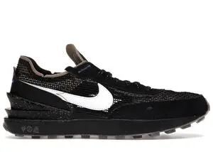 Nike Waffle One Sneakers - Black/iron Grey/game Royal