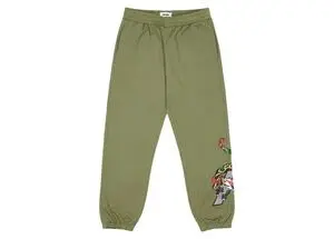 PALACE Dragon Sweatpants - Olive
