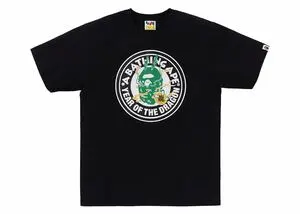 A BATHING APE Year Of The Dragon Tee Shirt - Black