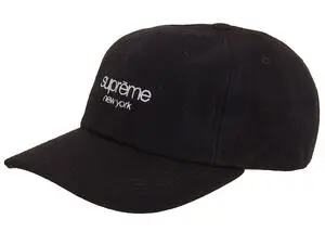 Supreme Waxed Wool Cap - Black