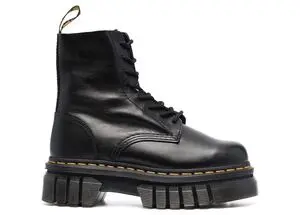 Dr. Martens Audrick Leather Platform Boots - Black