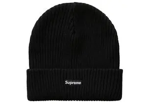 Supreme Supreme Wide Rib Beanie Black