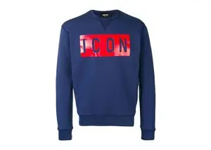 Dsquared2 Icon Box Logo Crewneck Sweatshirt
